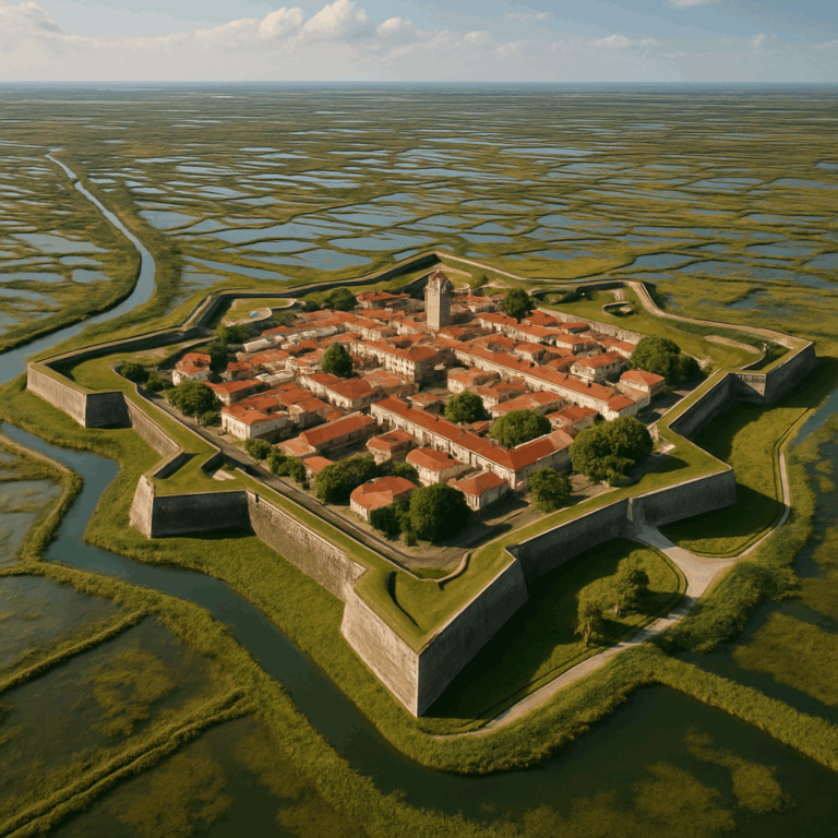 Brouage, un village fortifié de Charente-Maritime au cœur d'une ...